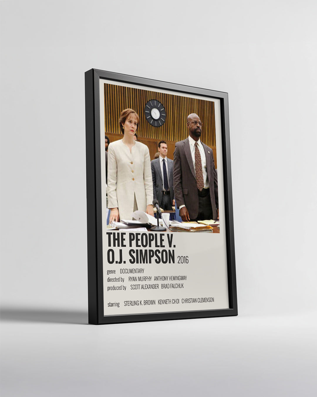The People V OJ Simpson Poster Tablosu – ForSpaceOn